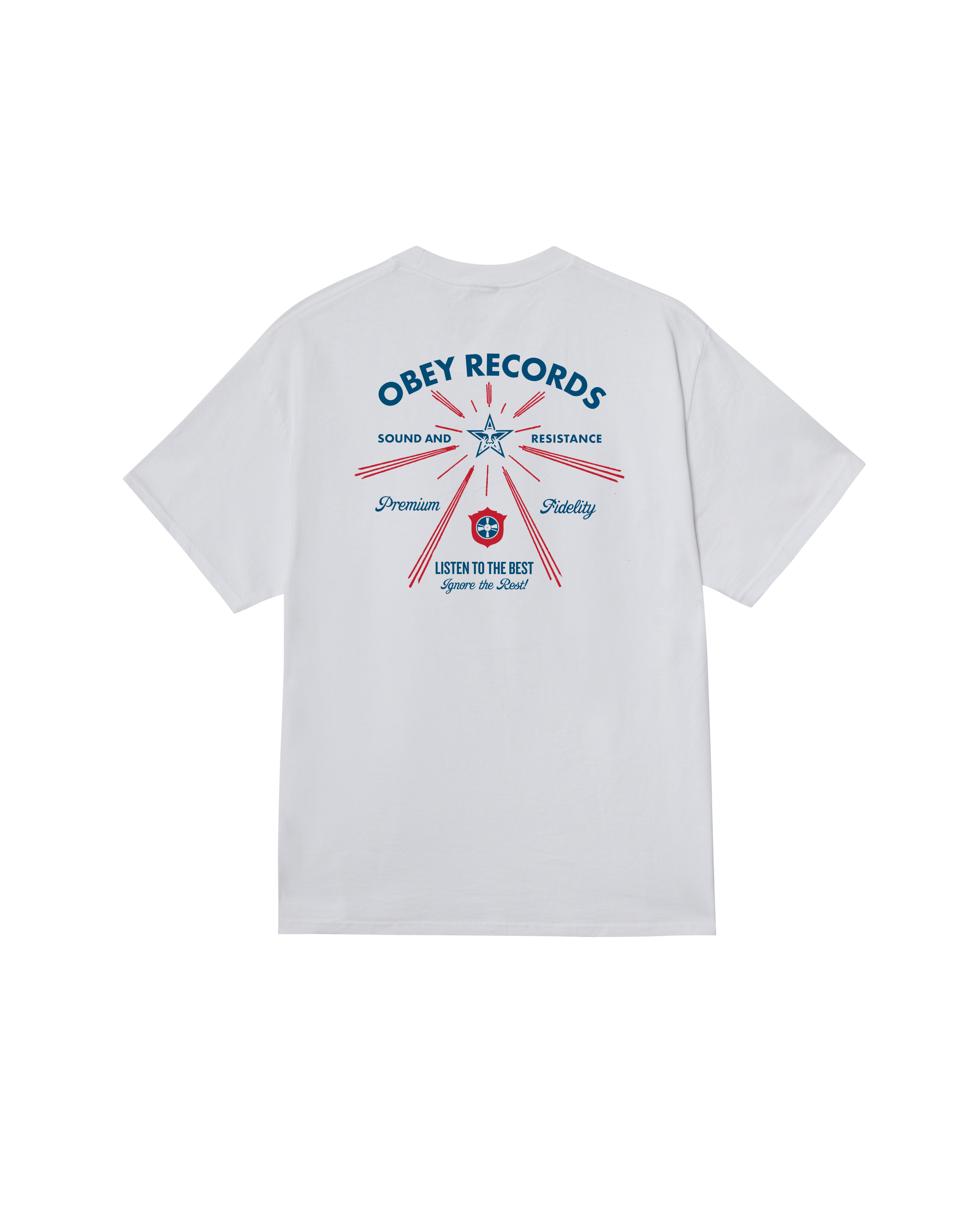 LISTEN TO THE BEST CLASSIC T-SHIRT – OBEY CLOTHING EU